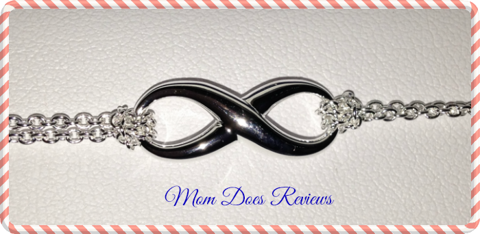 #HolidayGiftGuide Blue Nile Infinity Bracelet #Review - Mom Does Reviews
